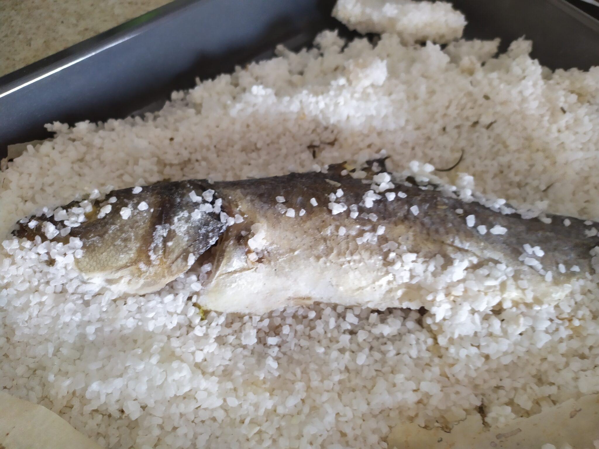 Sea Bass Salt Crust Recipe- Lëvrek Në Kripë | Family Cooking Recipes