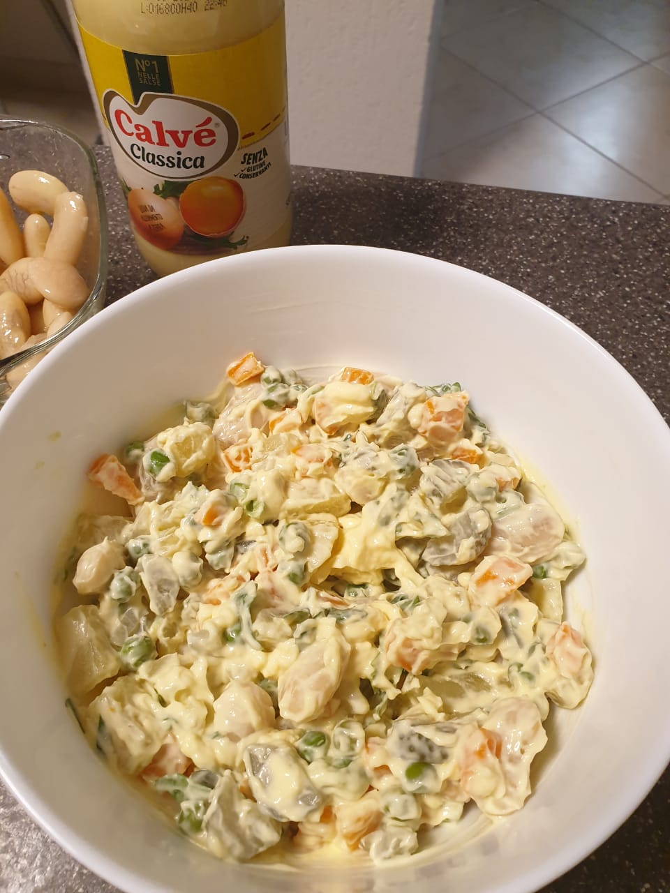 How To Make Russian Salad-A vegetarian delicious salad for the winter ...