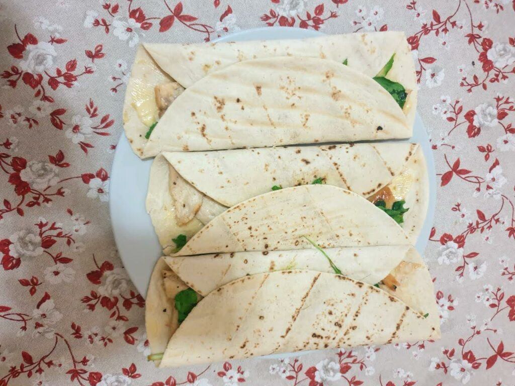 Chicken Piadina Recipe | Family Cooking Recipes