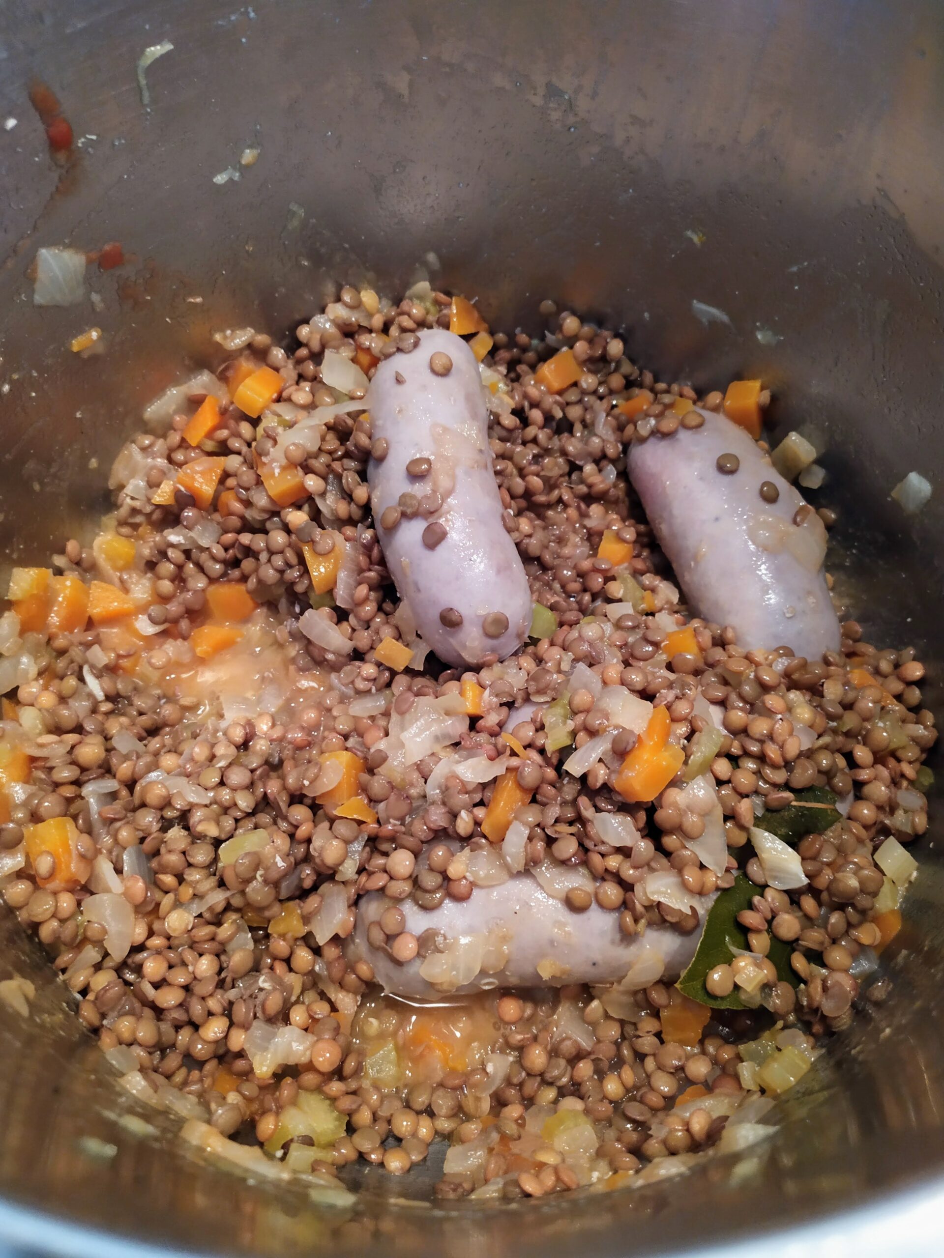 Sausage Lentils Recipe-Thjerëza Me Salçiçe | Family Cooking Recipes