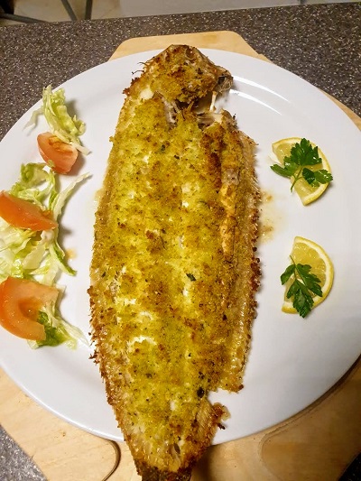 Herb Crusted Sole Recipe-A Tasty Herb, Parmesan, Lemon Crust